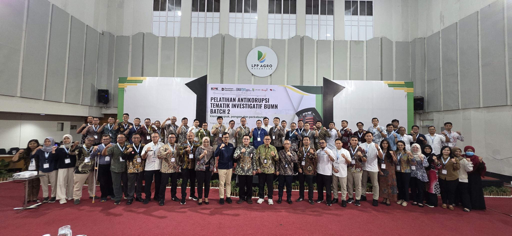 Pelatihan Antikorupsi Tematik Klaster Pupuk, Pangan dan Perkebunan di PT LPP Agro Nusantara ...